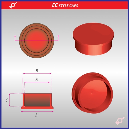 EC Style Caps | Rocket Seals, Inc.