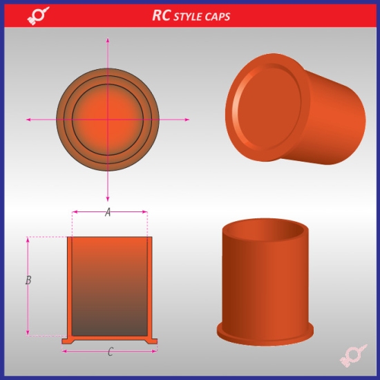 RC Style Caps | Rocket Seals, Inc.