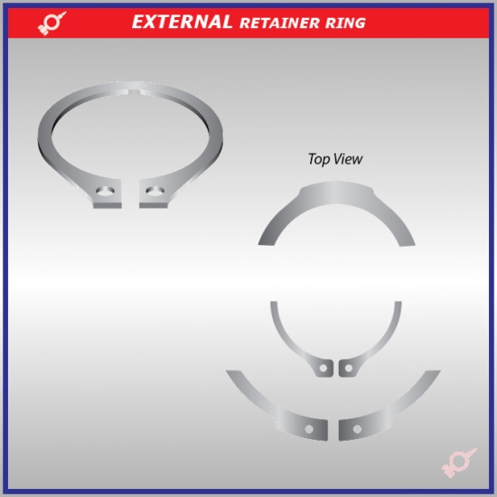 External Retainer Rings Standard | Rocket Seals, Inc.